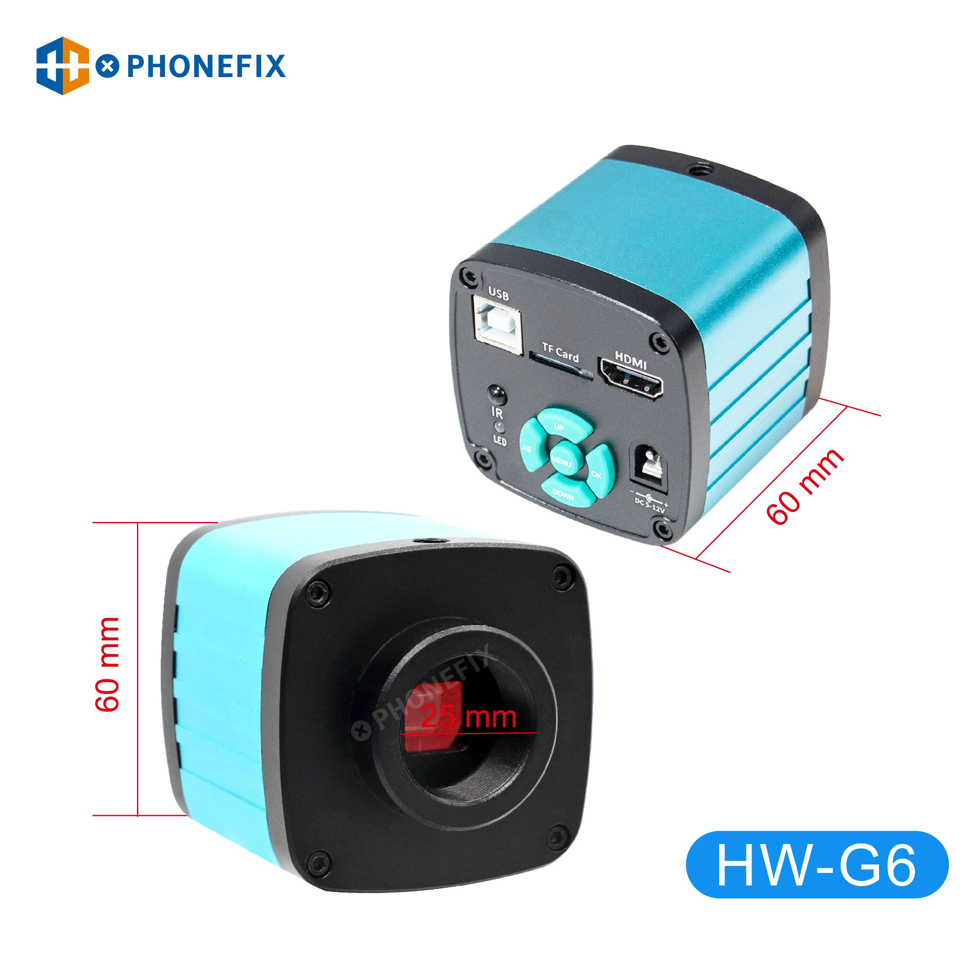 Buy 48mp 4k Industrial Digital Microscope Camera Set With 130x Lens ...