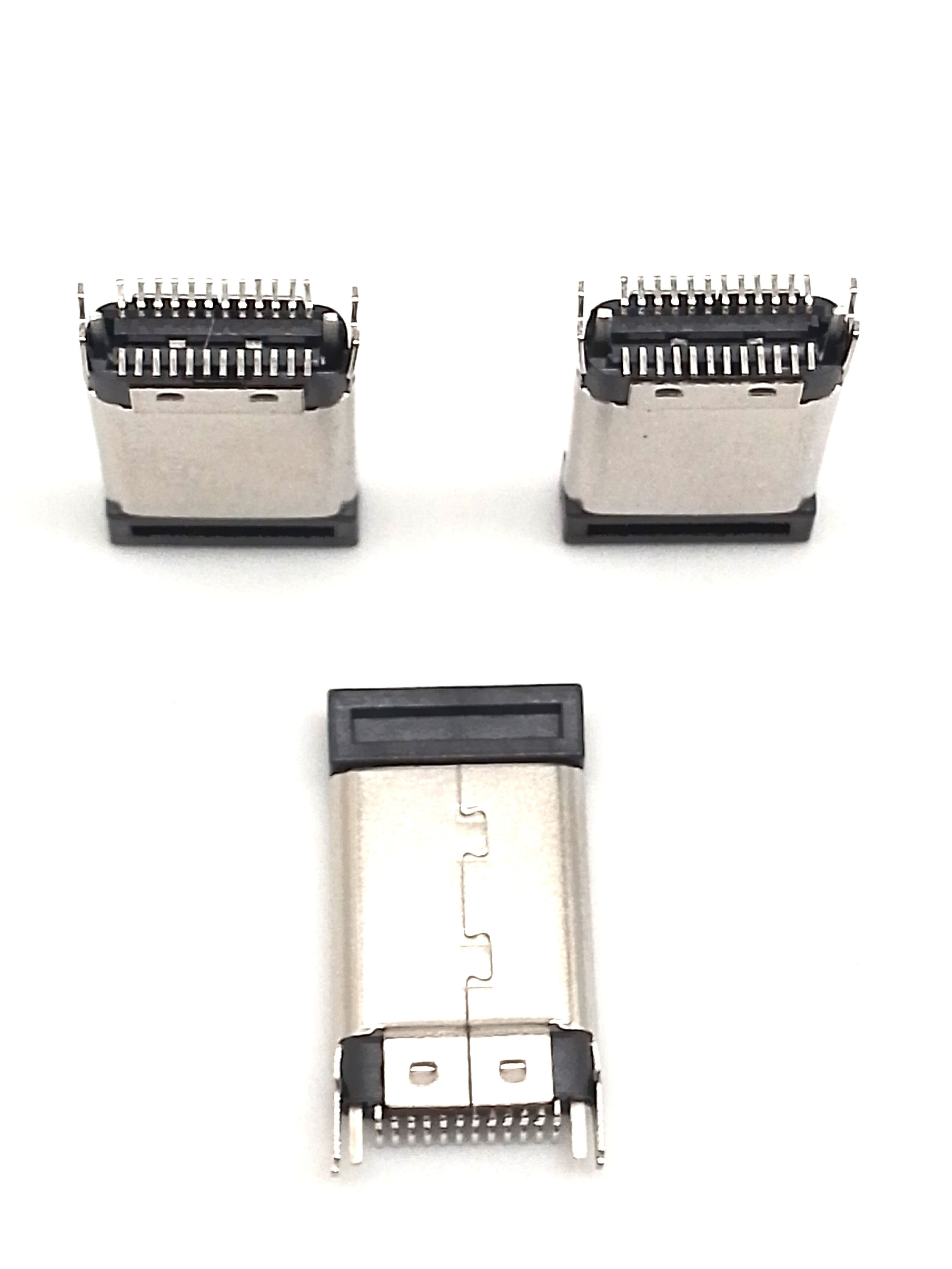 Buy Type-c 24p Stand-up Male Harpoon Pin Usb-c Connector from Shenzhen ...