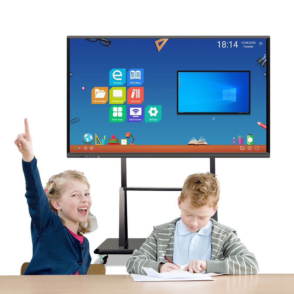 Buy Visign Smart Board Tv Kiosk 65" Pc Lcd Ir Touch Screen Interactive ...