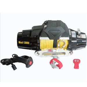 Buy 13000lbs Auto Winch For Extreme 4x4 Cars Synthetic Rope 12v Dc from ...