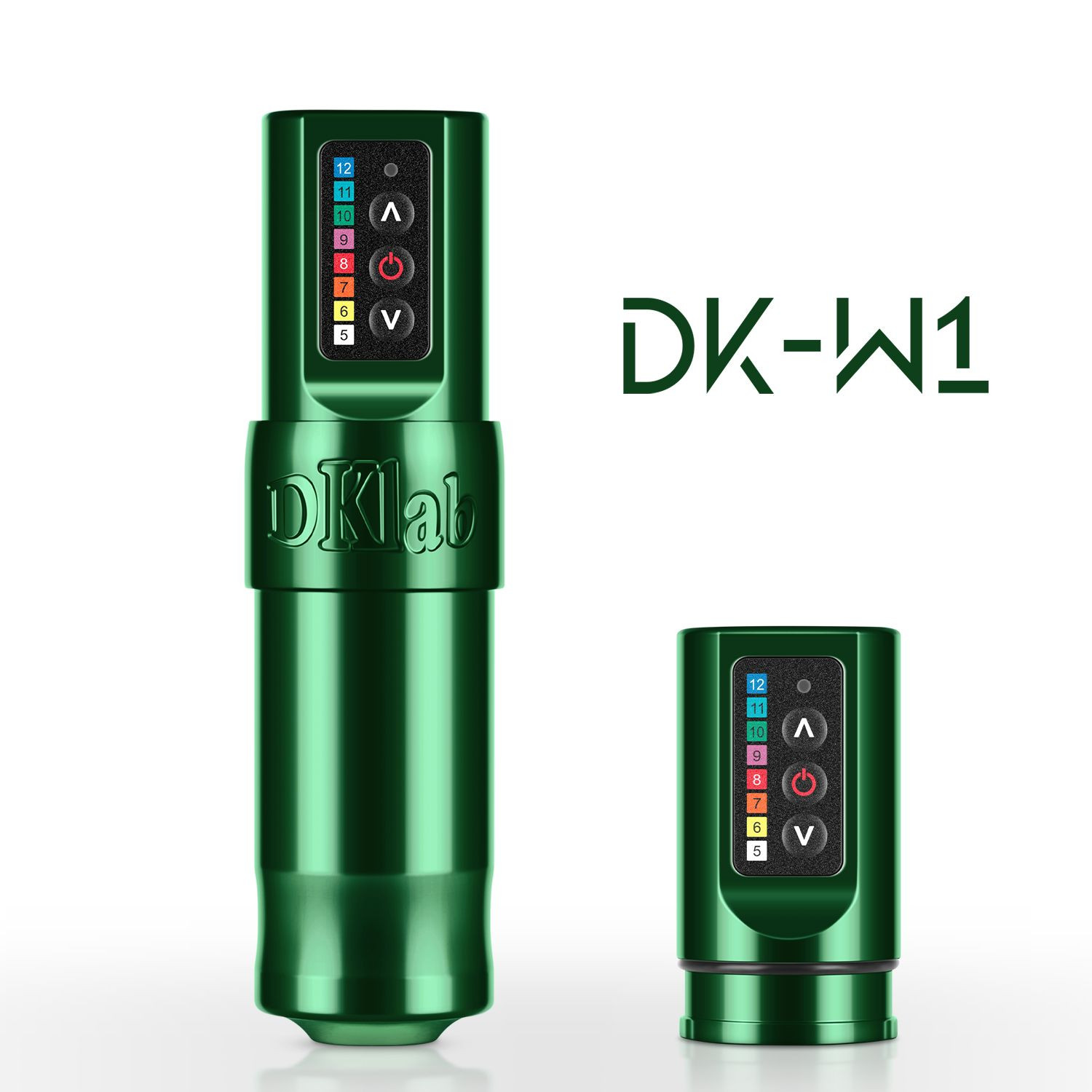 Buy Dk-w1 Green Wireless Tattoo Machine Gun from Yiwu Sky Machine ...
