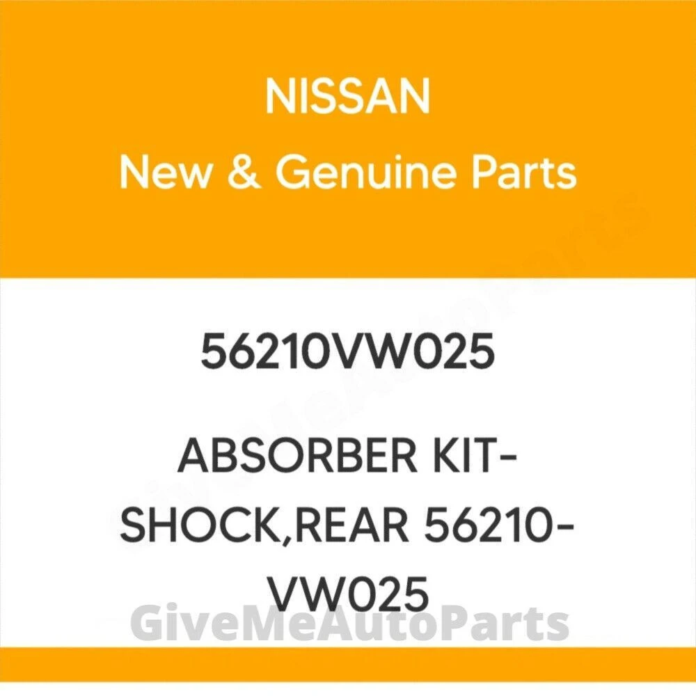 Buy 56210vw025 Genuine Nissan Absorber Kit-shock,rear 56210-vw025 from ...