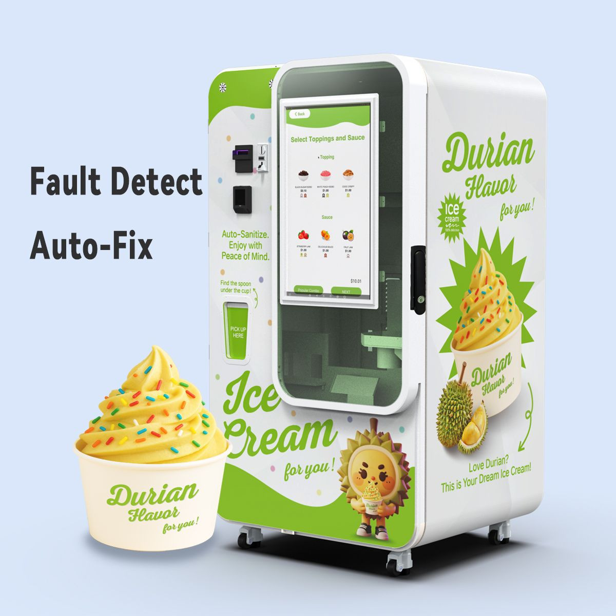 Buy Ice Cream Vending Machine: The Autonomous Profit Engine, Redefining ...