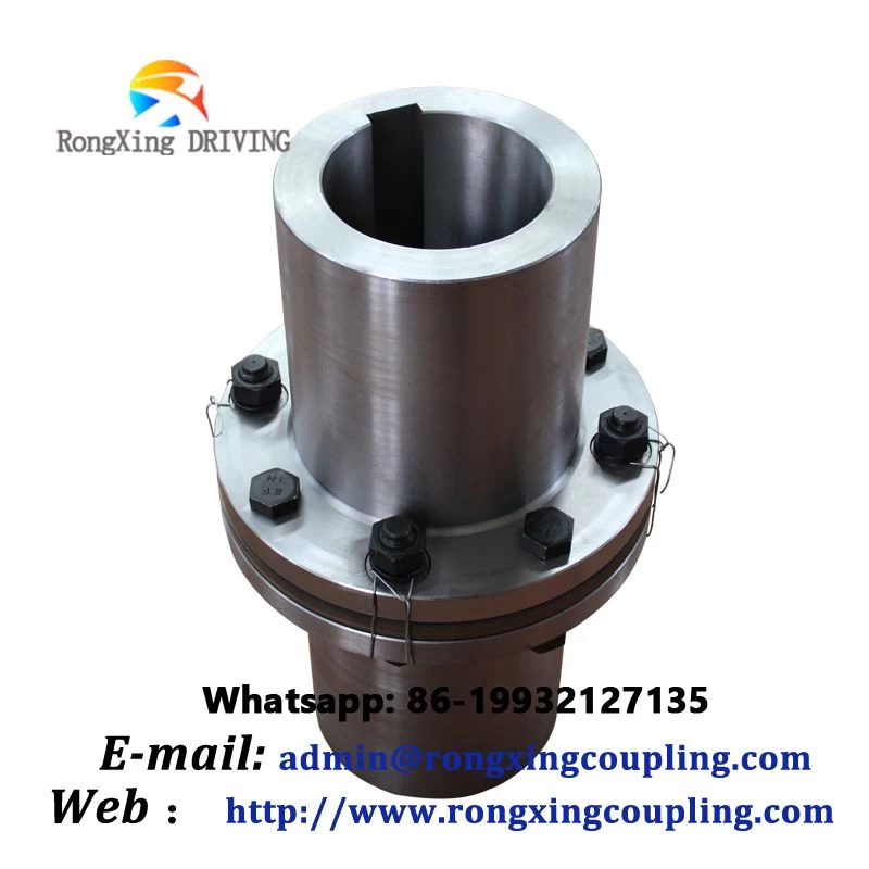 Buy Cast Iron Flexible Pin Rubber Elastic Shaft Coupling With Flange ...