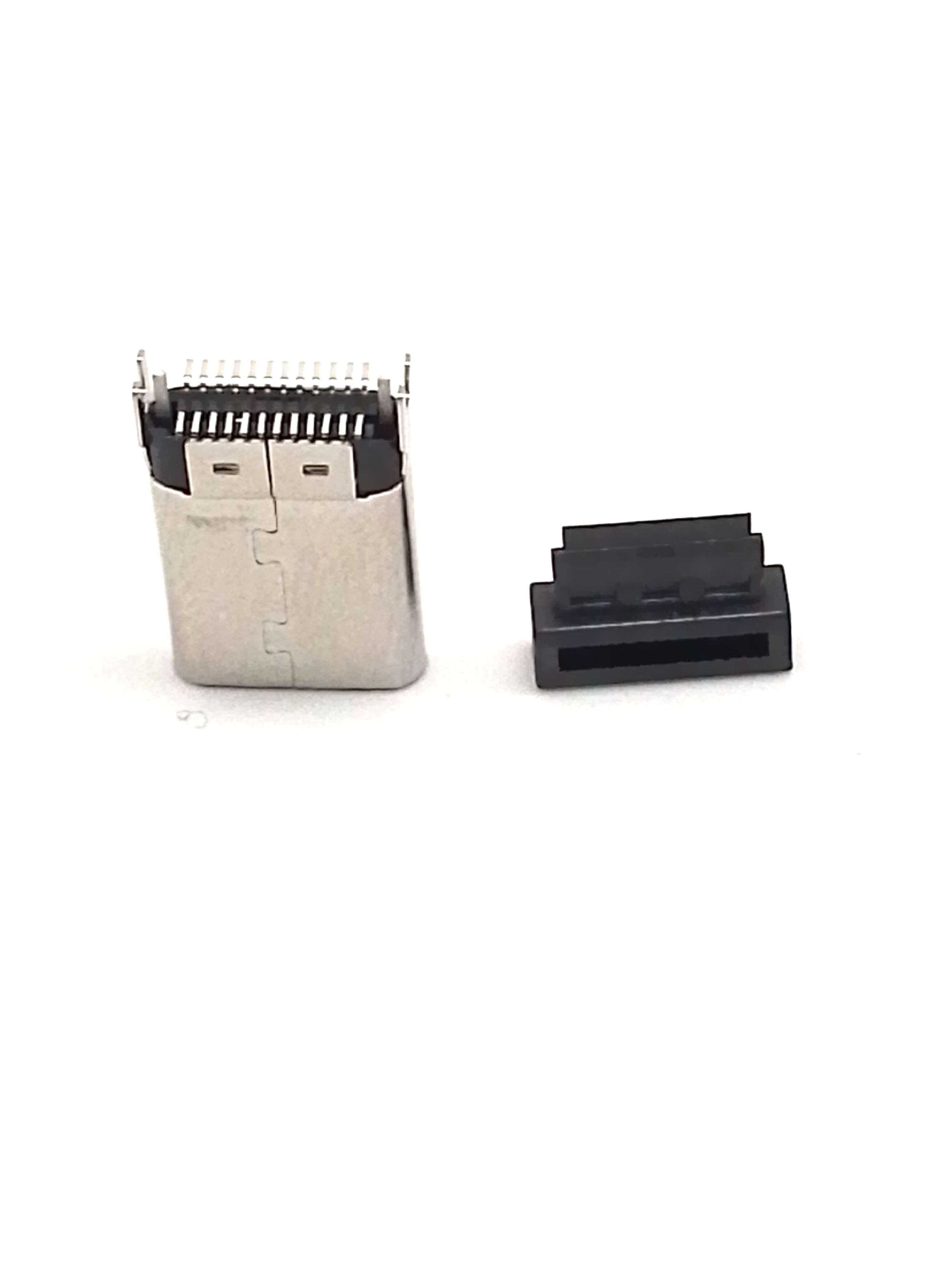 Buy Type-c 24p Stand-up Male Harpoon Pin Usb-c Connector from Shenzhen ...