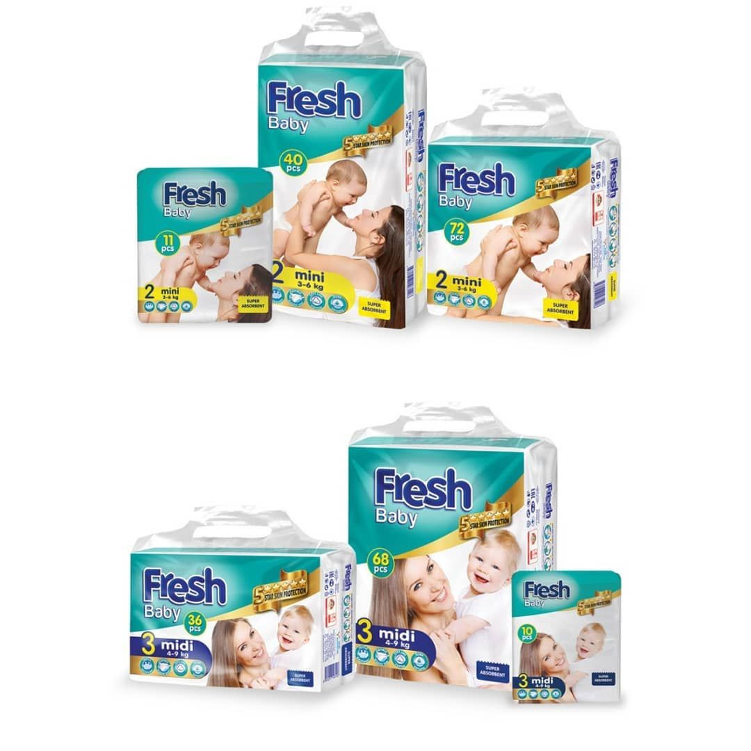 Buy Baby Diapers In Best Rates from AQUA COSMETIC, Republic of Türkiye ...
