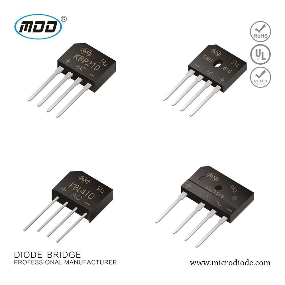 Buy Bridge Rectifier Diode 2a 1000v Kbp210 Gbp210 Kbl410 Gbu610 Gbj1510 ...