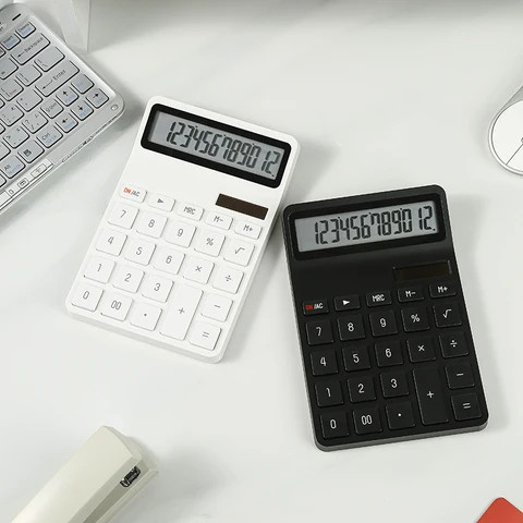 Buy 12 Digits Calculator Dual Power Cute Custom Calculator High Quality ...