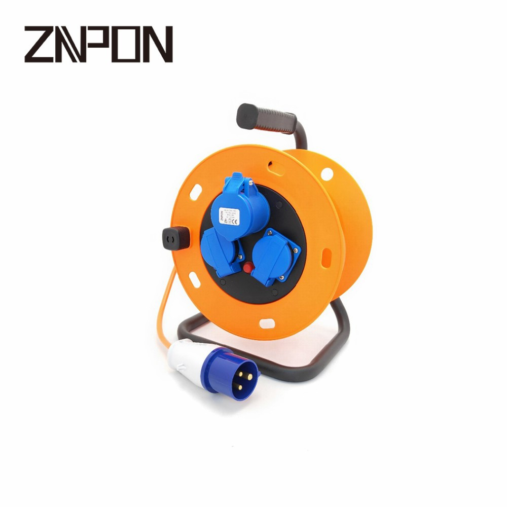 Buy 400v 5 Pin Industrial Cable Reel Plastic Cable Reel from Ningbo ...