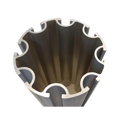 Buy 6000 Series Silver Color Round Aluminum Alloy Profile Cnc Router ...