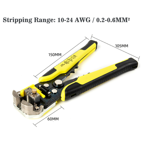 Buy 8 Inches Copper Cable Cutter Crimper Multi-function Electrician ...