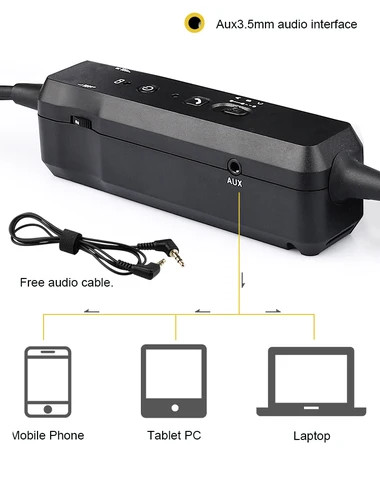 Buy Anr Aviation Headset Pilot Headset Red Color With Great Anr Active ...