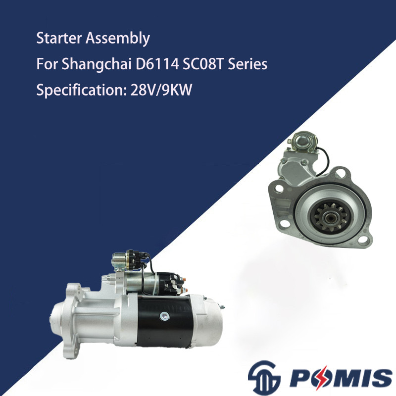 Buy Auto Starter Motor Engine Packing Finish Parts 24v/9kw from Pomis ...