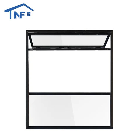 Buy Balcony Aluminum Bi-fold Push Out Window Double Glass Folding ...
