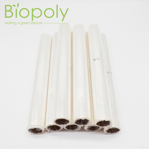 Buy 100% Biodegradable And Compostable Food Packaging Pla Wrap Food ...