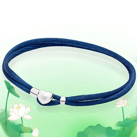 Buy Classic Heart-shaped Dora Signature Woven Rope Bracelet Light ...