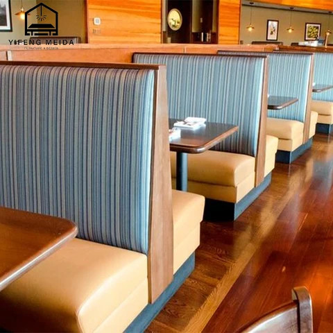 Buy Custom Restaurant Booths Modern Black Commercial Restaurant ...
