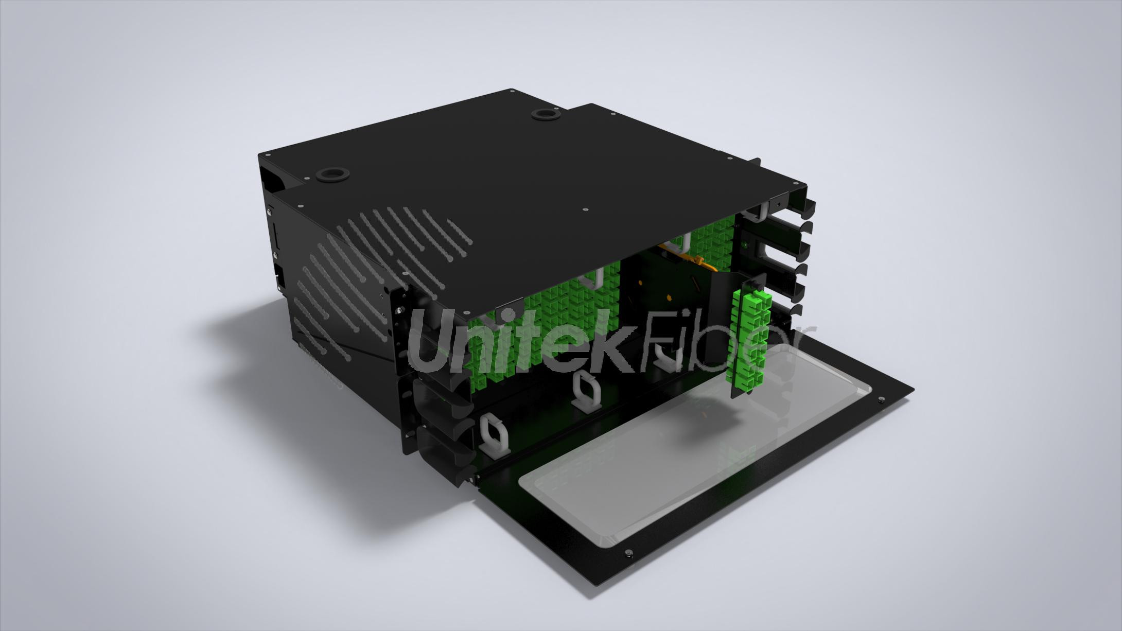 Buy Data Center 288 Core Odf Cabinet Rack Mount Optical Distribution ...