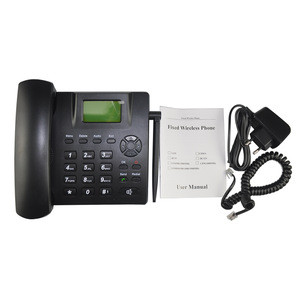 Buy Desktop Gsm Telephone Landline Phone With Sim Card Gsm Cordless ...
