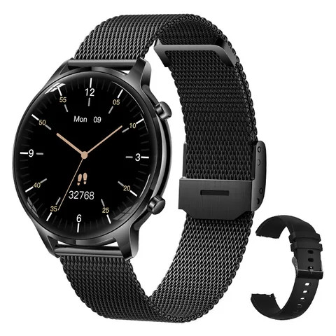 Buy Digital Touch Screen Smart Watch Stainless Steel With Heart Rate ...