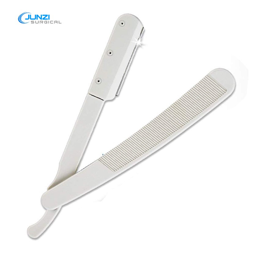 Buy Disposable Barber Shaving Razor Single Blade from JUNZI SURGICAL ...