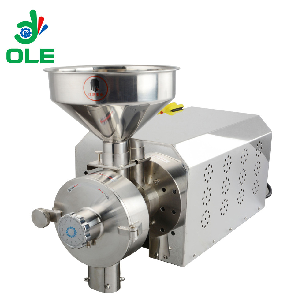 Buy Electric Grains Crusher Machine Commercial 30-80kg/h Coffee Grinder ...