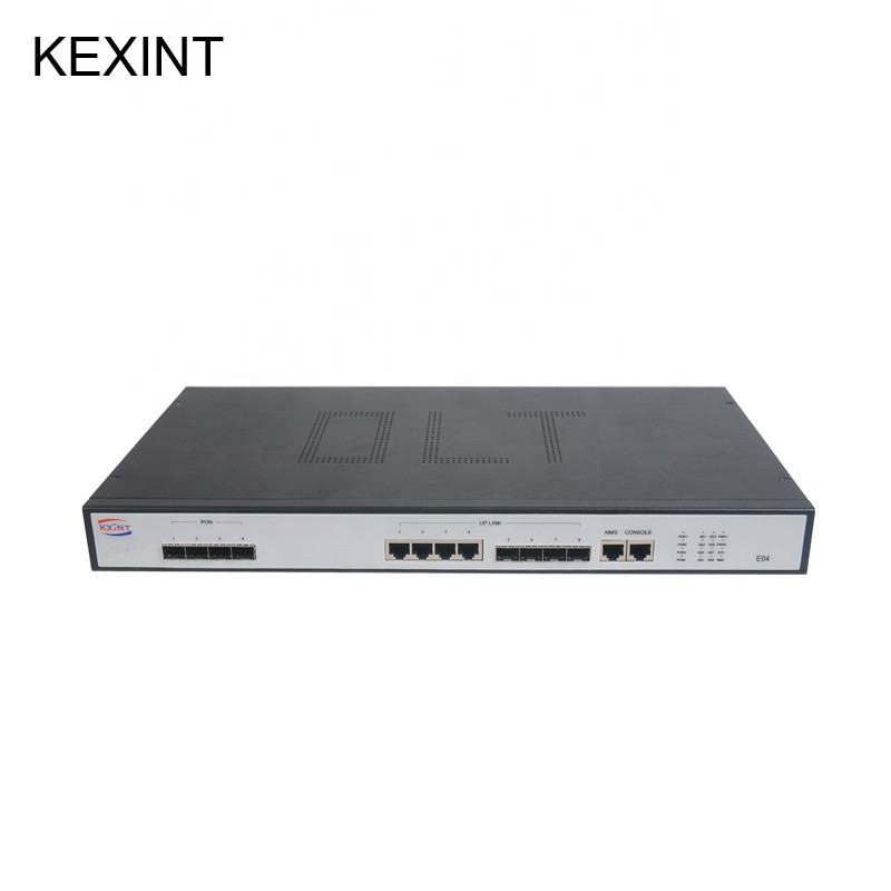 Buy Epon Olt Serves 4 Or 8 Epon Fiber Optic Lines To Connect Up To ...