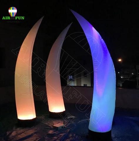 Buy Event Party Entrance Inflable Cone Lighting Elephant Attractive ...