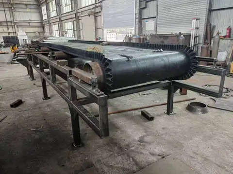 Buy Fixed Mining Tripper Belt Conveyor For Coal Granite Limestone Ore ...