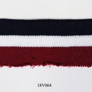 Buy Free Sample Customized Design Garment Rib Knitting Stripe Rib Trim ...
