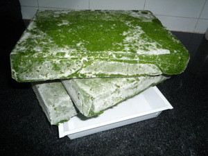 Buy Frozen Rectangular Cassava Leaves, Frozen Vegetable from AN VAN ...