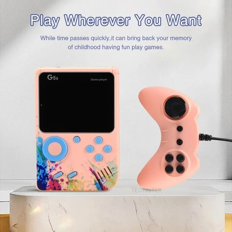 Buy G5s Kids Handheld Game Console 500 In 1 Retro Nostalgic Game Player ...