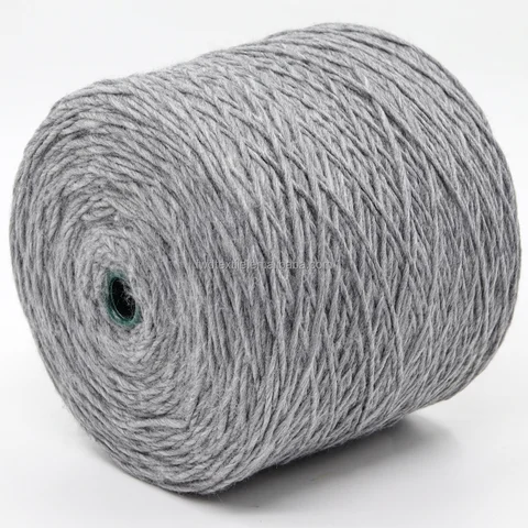 Buy Gray Series 3nm/1 Roving Yarn Cone Dyed Pattern Worsted Technique ...