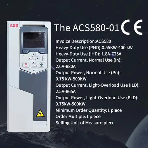 Buy High Performance Abb 580 Vfd Controller 0.75kw-500kw 380v Three ...