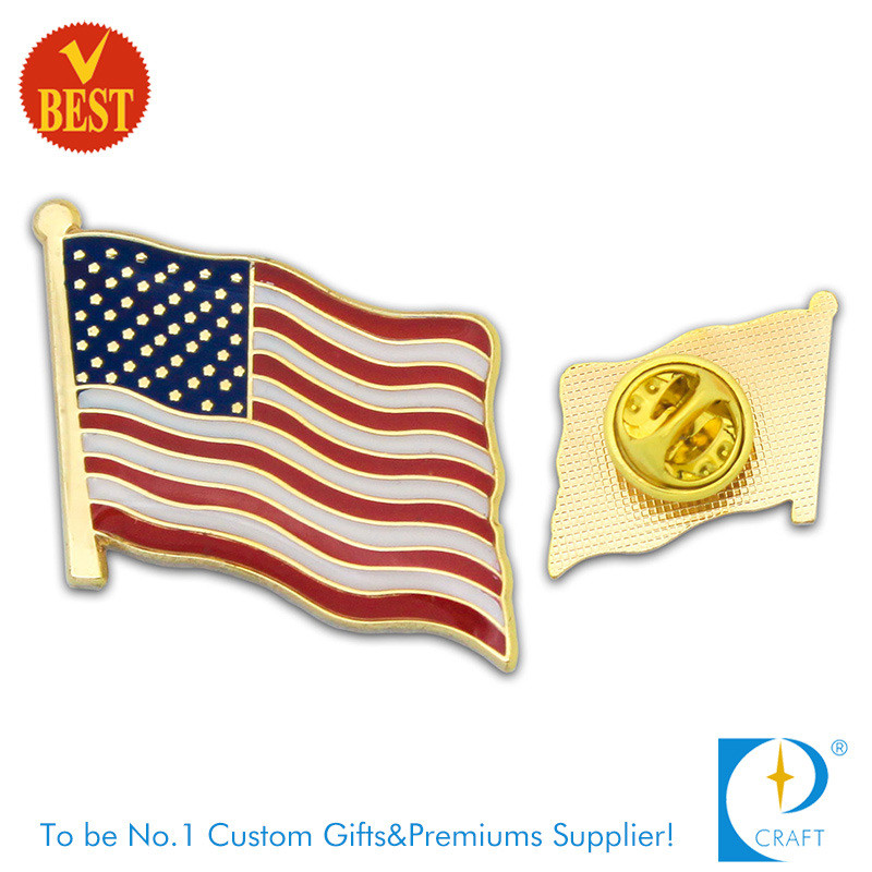 Buy High Quality Custom Promotional Souvenir Gold Plated Flag Metal ...