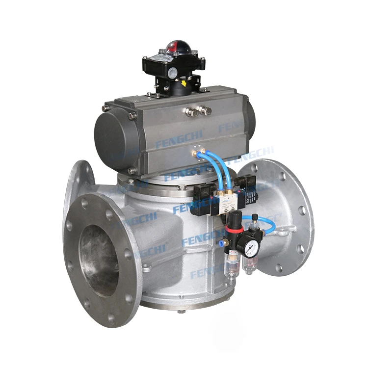 Buy Low-pressure Carbon Steel Three-way Commutator Rotating Plate Type ...