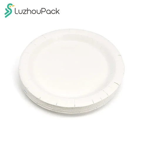 Buy Luzhoupack High Quality Eco Paper Plate Dinner Party Cake ...