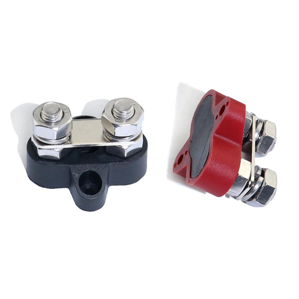 Buy M6 Bus Bar Power Motor Terminal Block Dual 4-post Heavy Duty ...