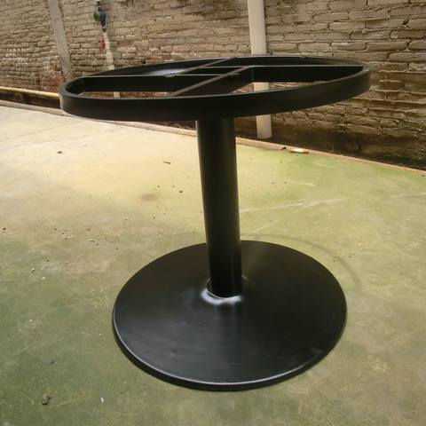 Buy Metal Round Cast Iron Table Base Pedestal Coffee Industrial ...
