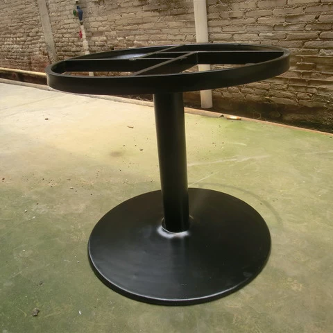 Buy Metal Round Cast Iron Table Base Pedestal Coffee Industrial ...
