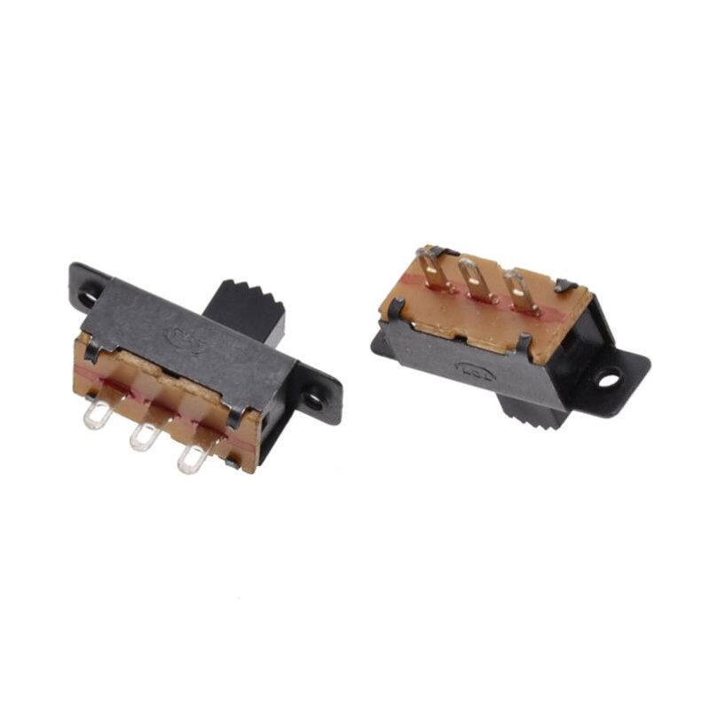 Buy Mini Size Black Spdt Slide Switch For Diy Power Electronic Projects ...
