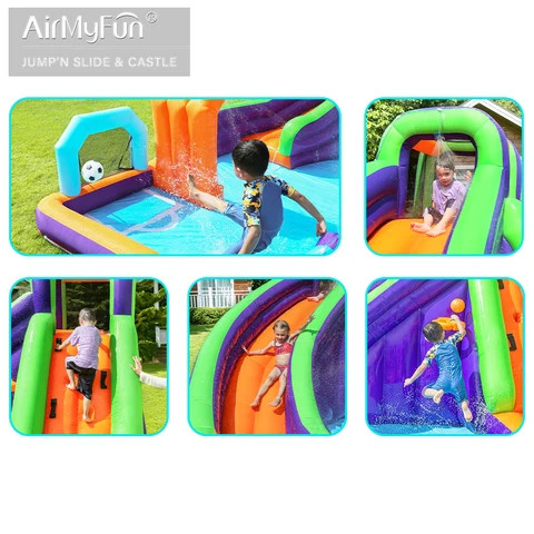 Buy Moonwalk Moon Kid Bouncer Slide Commercial Inflatable Jump Bouncy ...