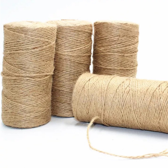 Buy Natural Color Single Jute Yarn from Wuhan Pharmchem Trade Co., Ltd ...