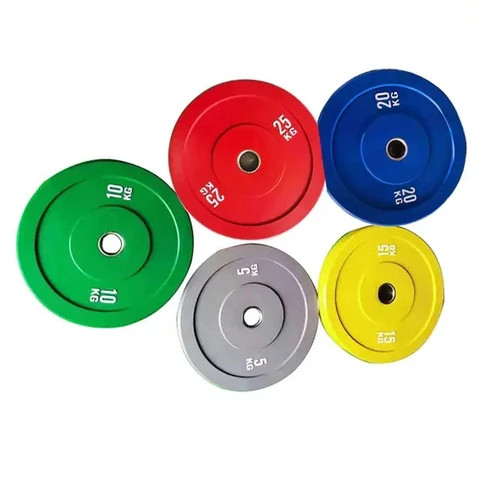 Buy New Design Color Barbell Plate Aperture 5cm Gym Bumper Weight ...