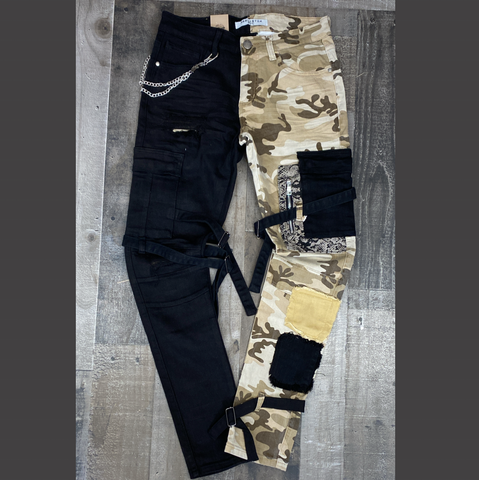 Buy Oem Custom Two Toned Cargo Strap Machine Wash Cold Cutoff Ragged ...