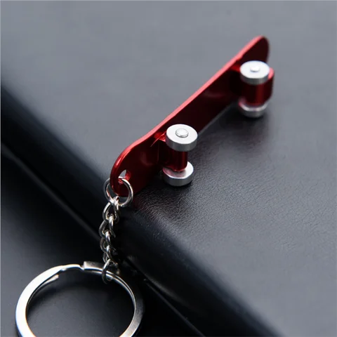 Buy Personalized Mini Blank Skateboard Metal Key Chain Beer Bottle ...