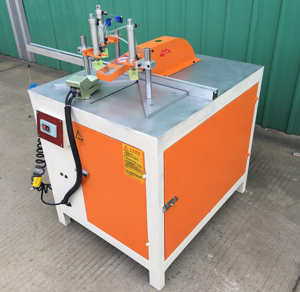 Buy Pneumatic Wood Frame Cutting Machine/ 45 Degree Aluminium Cutting ...