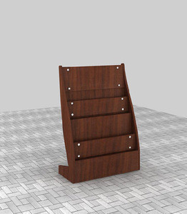 Buy Portable Wooden Magazine Rack/stand Library Magazine Display Rack ...