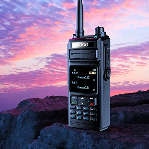 Buy Professional Two Way Radio Digital Walkie Talkie Dual Band Handheld ...