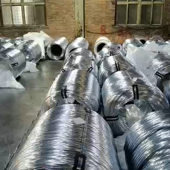 Buy Q195 Q235 12/ 16/ 18 Gauge Hot Dipped /electro Galvanized Gi Iron Binding Wire from Tianjin ...